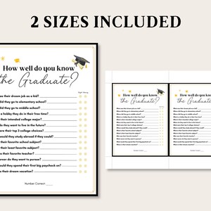 Graduation Party Games Bundle, Printable Graduation Party Games, Fun ...