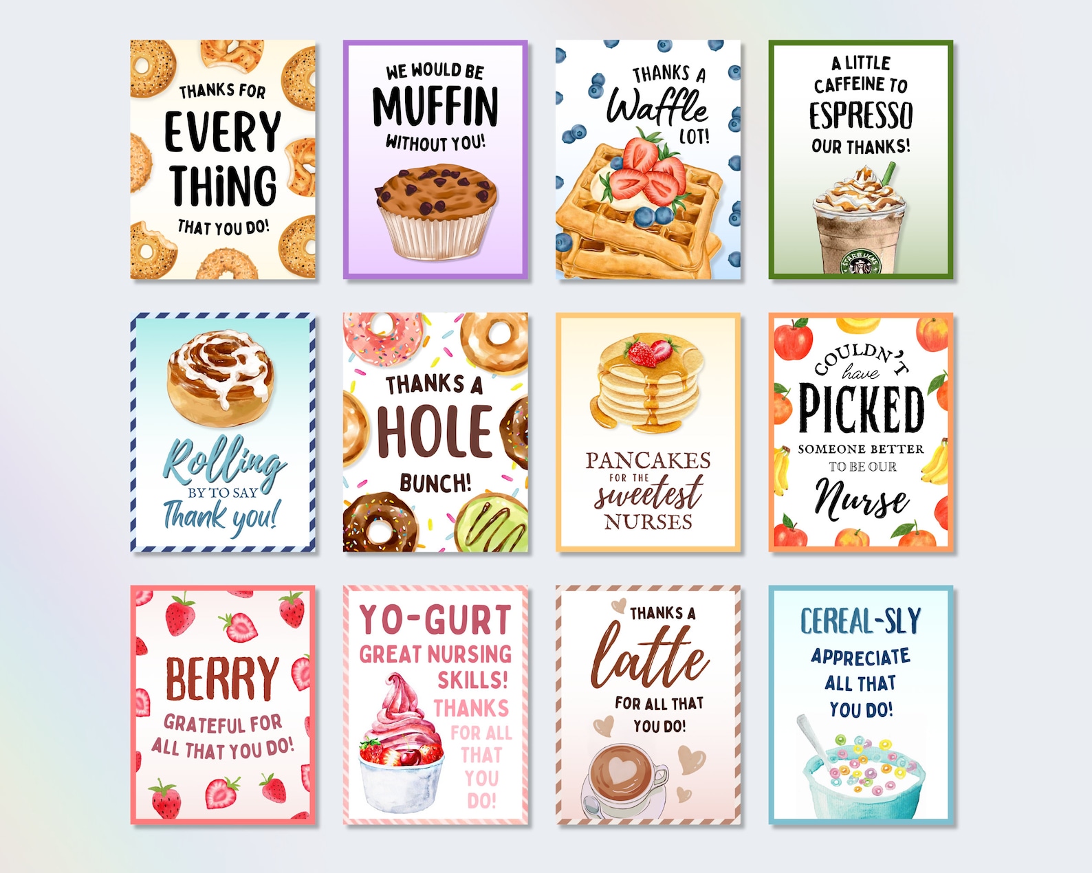 Nurse Appreciation Signs Printable, Nurses Week Lunch Appreciation Sign ...