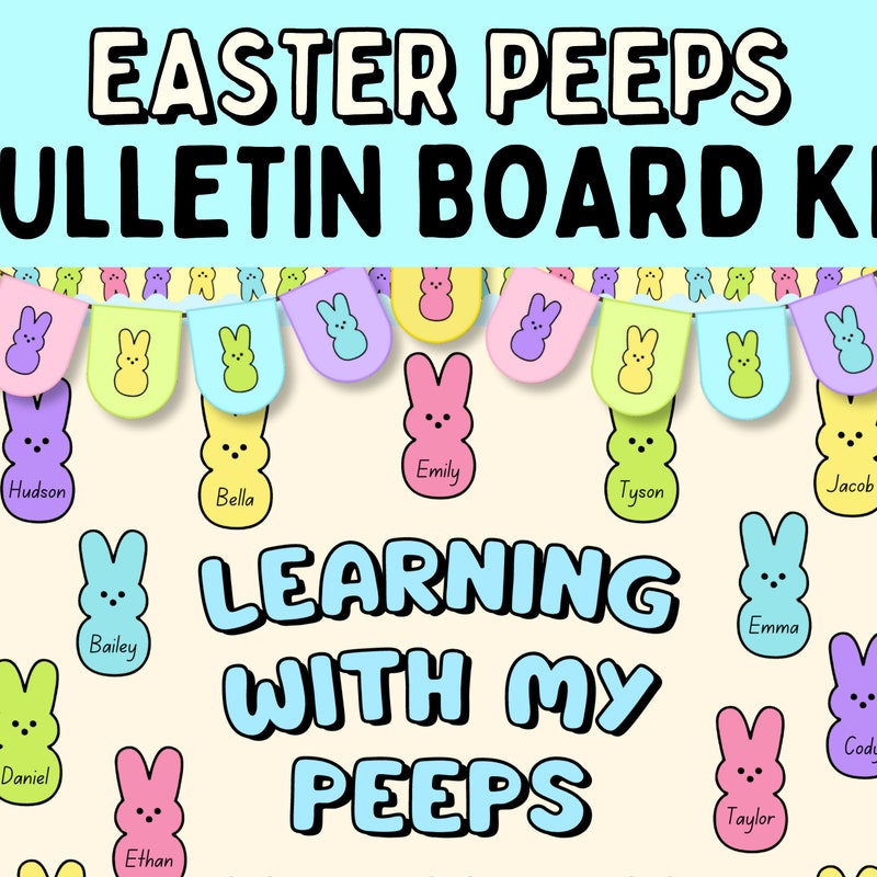 Peeps Bulletin Board - Etsy