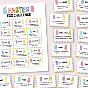 Easter Party Games Bundle, Easter Family Games, Printable Easter Party ...