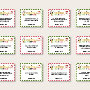 Christmas True or False Game, Christmas Trivia Quiz, Christmas Fact or ...