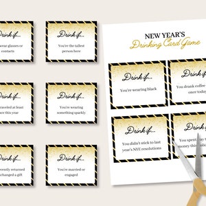 New Years Party Game Bundle, New Years Eve Party Games, Holiday Party ...