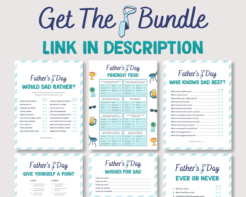 Fathers Day Family Feud, Fathers Day Trivia Feud, Fathers Day Game for ...