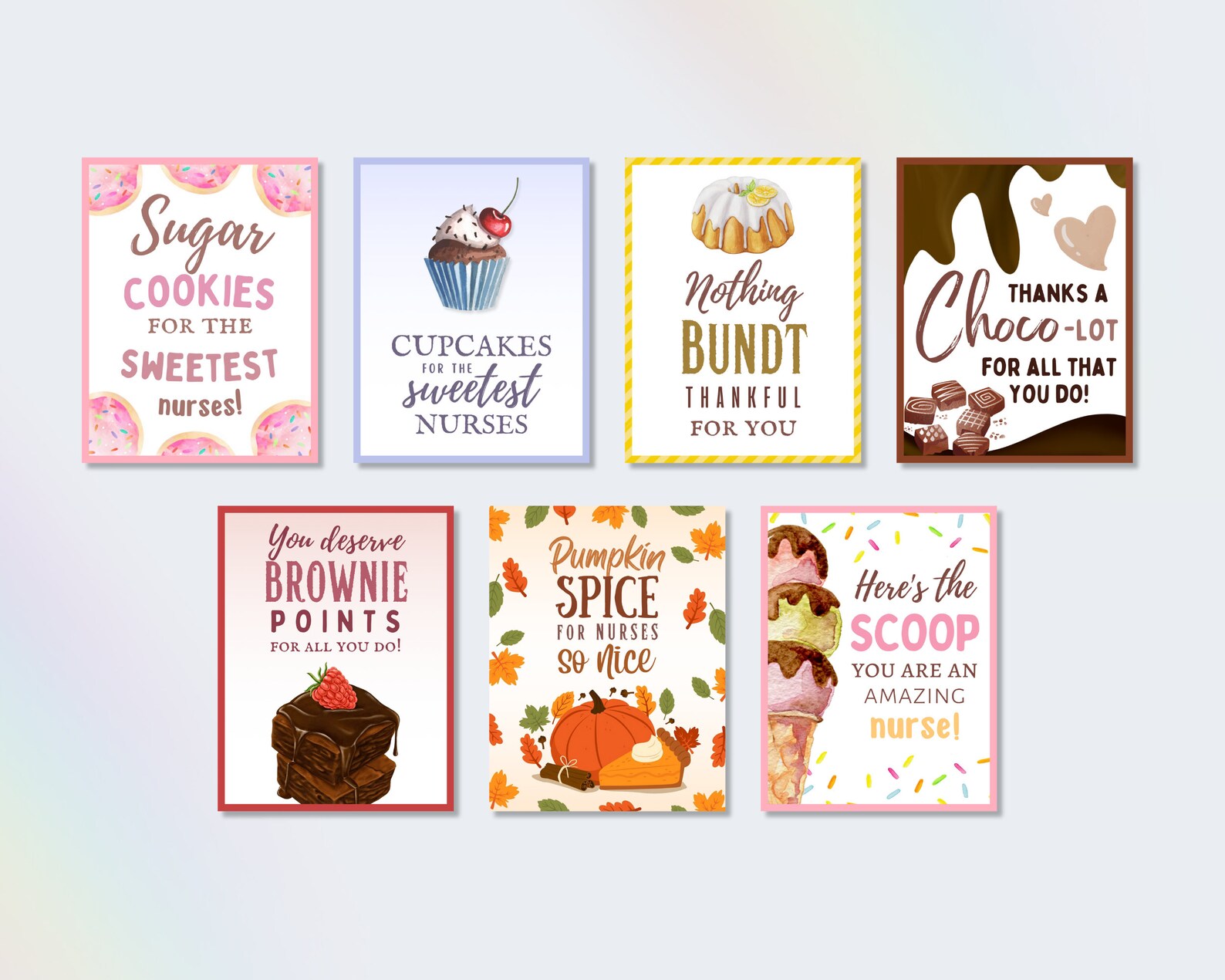 Nurse Appreciation Signs Printable, Nurses Week Lunch Appreciation Sign ...