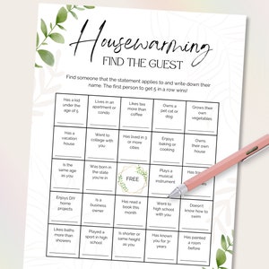Housewarming Games Bundle, Housewarming Party Games, New Home Warming ...