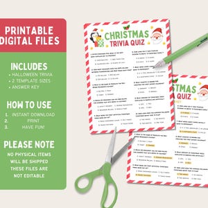 Christmas Trivia for Kids and Adults, Christmas Trivia Questions and ...