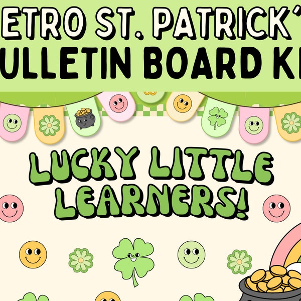 St Patricks Bulletin - Etsy