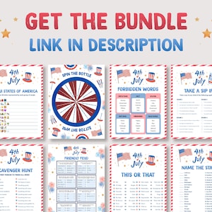 4th of July Family Feud, Printable July 4th Family Game, 4th of July ...