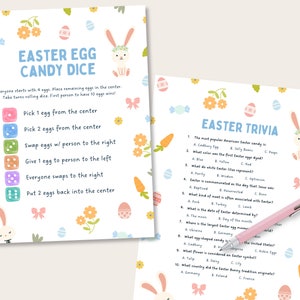 Easter Games Bundle, Easter Games for Family, Printable Easter Party ...