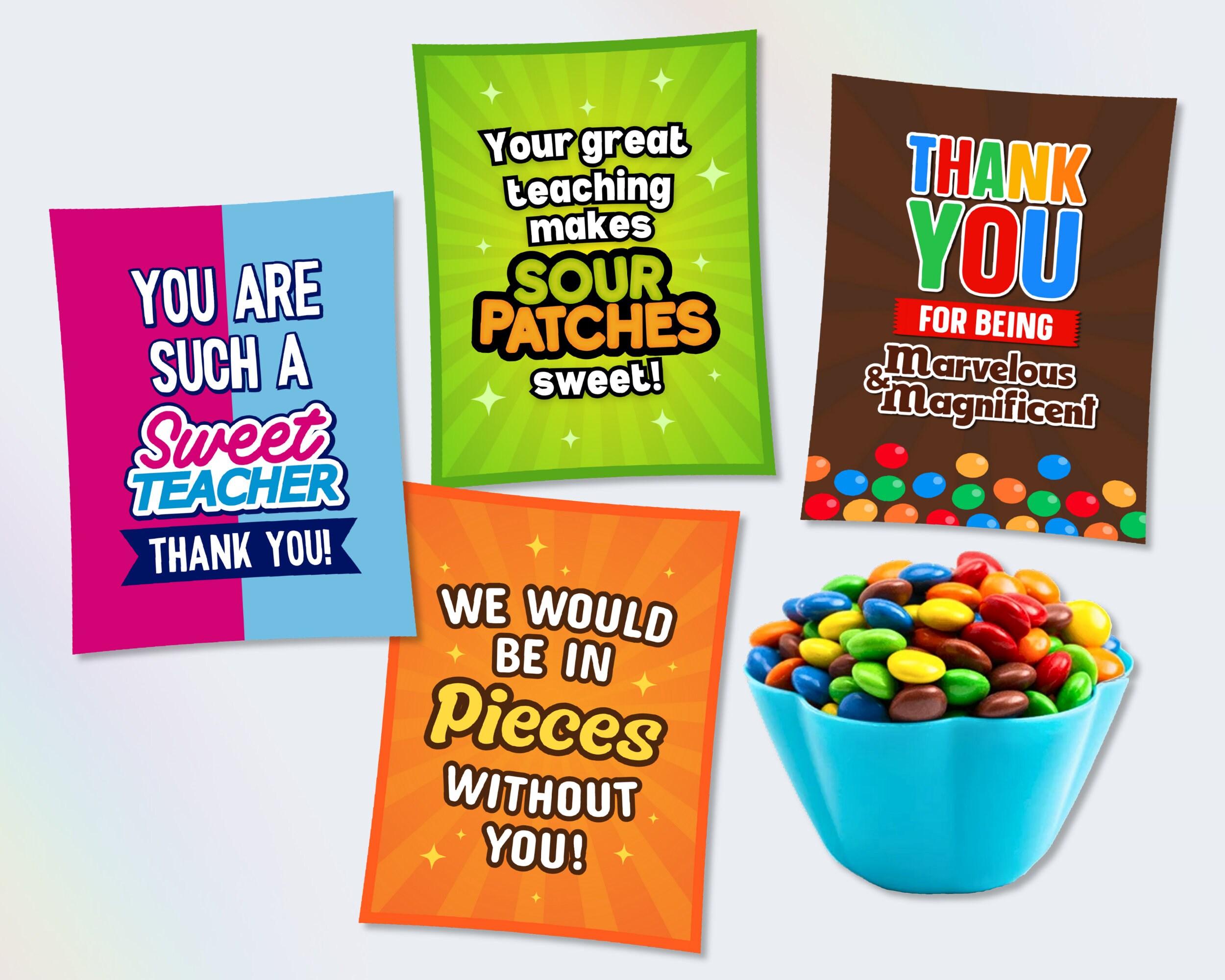 Teacher Appreciation Signs Printable, Teacher and Staff Appreciation ...