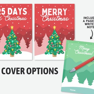 25 Days of Christmas Gift Card Book, Christmas Gift Card Holders ...