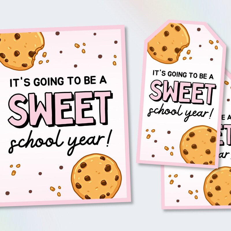School Cookie - Etsy