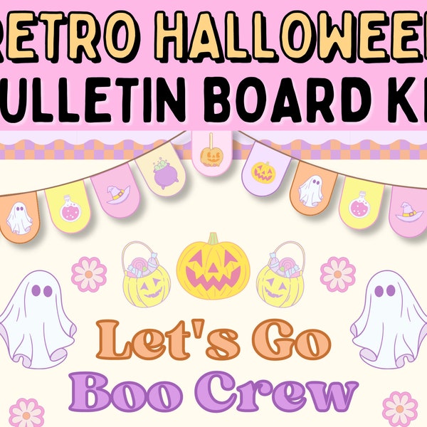 Halloween Classroom Bulletin Board - Etsy