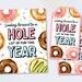 Back to School Donuts Treat Tag, Welcome Back Teachers Sign, Teacher ...