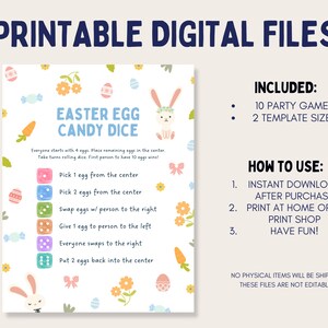 Easter Games Bundle, Easter Games for Family, Printable Easter Party ...