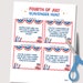 July 4th Scavenger Hunt, Printable 4th of July Treasure Hunt for Kids ...