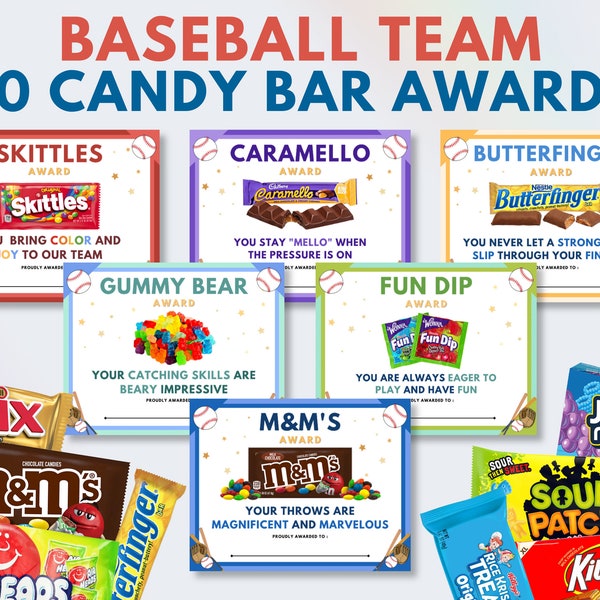 Baseball Candy - Etsy
