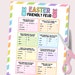 Easter Family Feud Game Easter Trivia Feud Easter Friendly - Etsy
