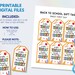 Back to School Gift Tag for Students, First Day of School Treat Tag ...