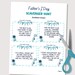 Fathers Day Scavenger Hunt, Printable Fathers Day Treasure Hunt ...