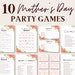 Mothers Day Game Bundle Mothers Day Party Game Printable - Etsy