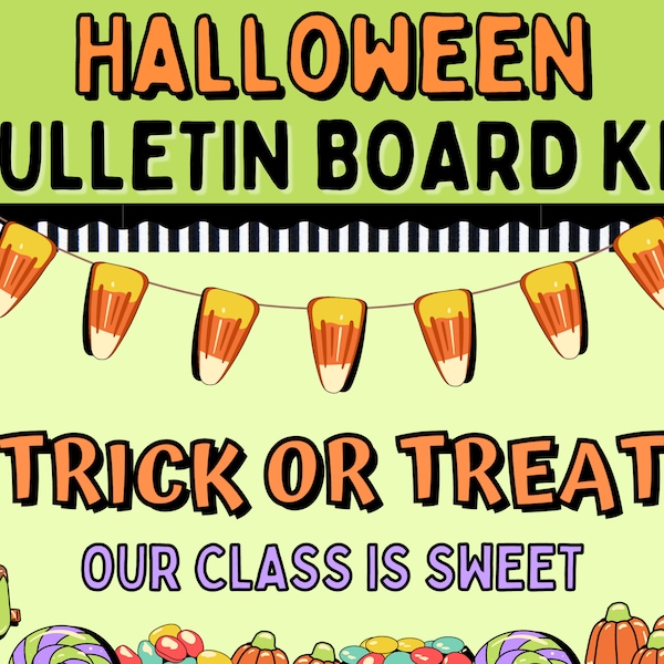 Candy Corn Bulletin Board - Etsy