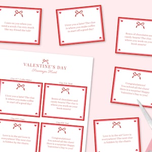 Adult Valentines Day Scavenger Hunt, Valentines Day Treasure Hunt Clues ...