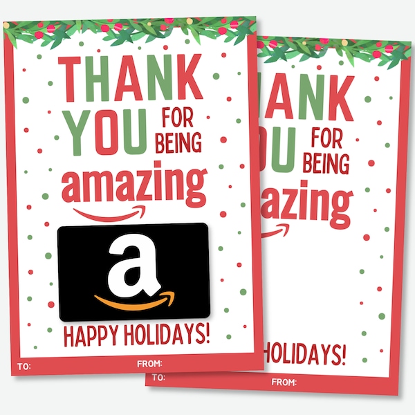 Holiday Employee Appreciation Cards - Etsy