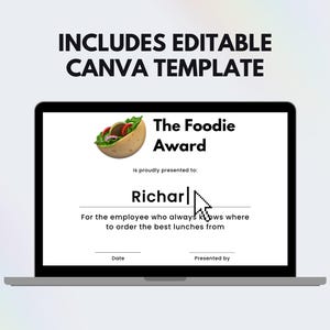 Funny Employee Appreciation Award Certificate, Staff Appreciation Gifts ...