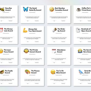 Funny Employee Appreciation Award Certificate, Staff Appreciation Gifts ...