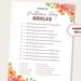 Mothers Day Riddles, Printable Mothers Day Game, Games for Mom, Mothers ...