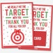 Christmas Target Gift Card Holder, Christmas Teacher Appreciation Gift ...