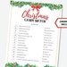 Christmas Candy Match Quiz Printable Christmas Party Game - Etsy