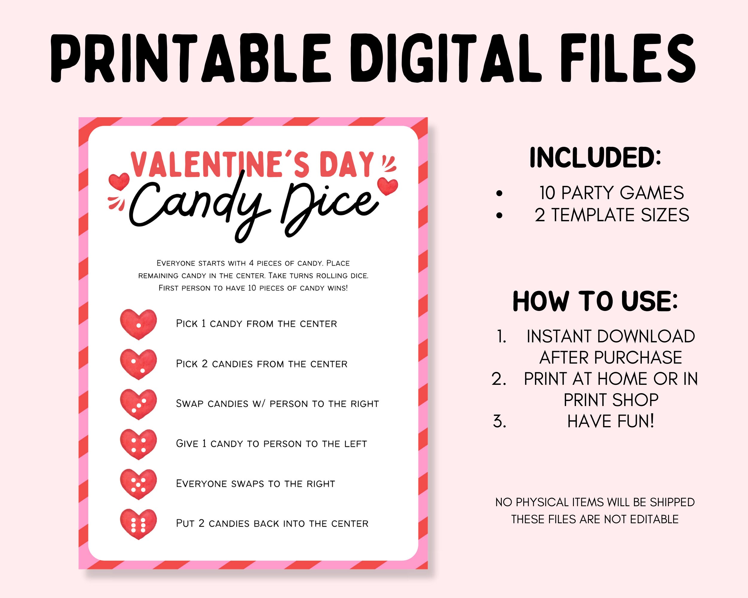 Valentines Day Games Bundle Valentines Day Party Games - Etsy