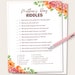 Mothers Day Riddles, Printable Mothers Day Game, Games for Mom, Mothers ...