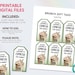 20 Employee Brunch Appreciation Gift Tag & Sign Bundle, Breakfast ...