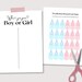 Gender Reveal Voting Board, Gender Reveal Cast Your Vote Sign, Gender ...