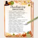 Thanksgiving Trivia Game, Thanksgiving Trivia Quiz for Kids ...