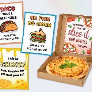 Nurse Appreciation Signs Printable, Nurses Week Lunch Appreciation Sign ...