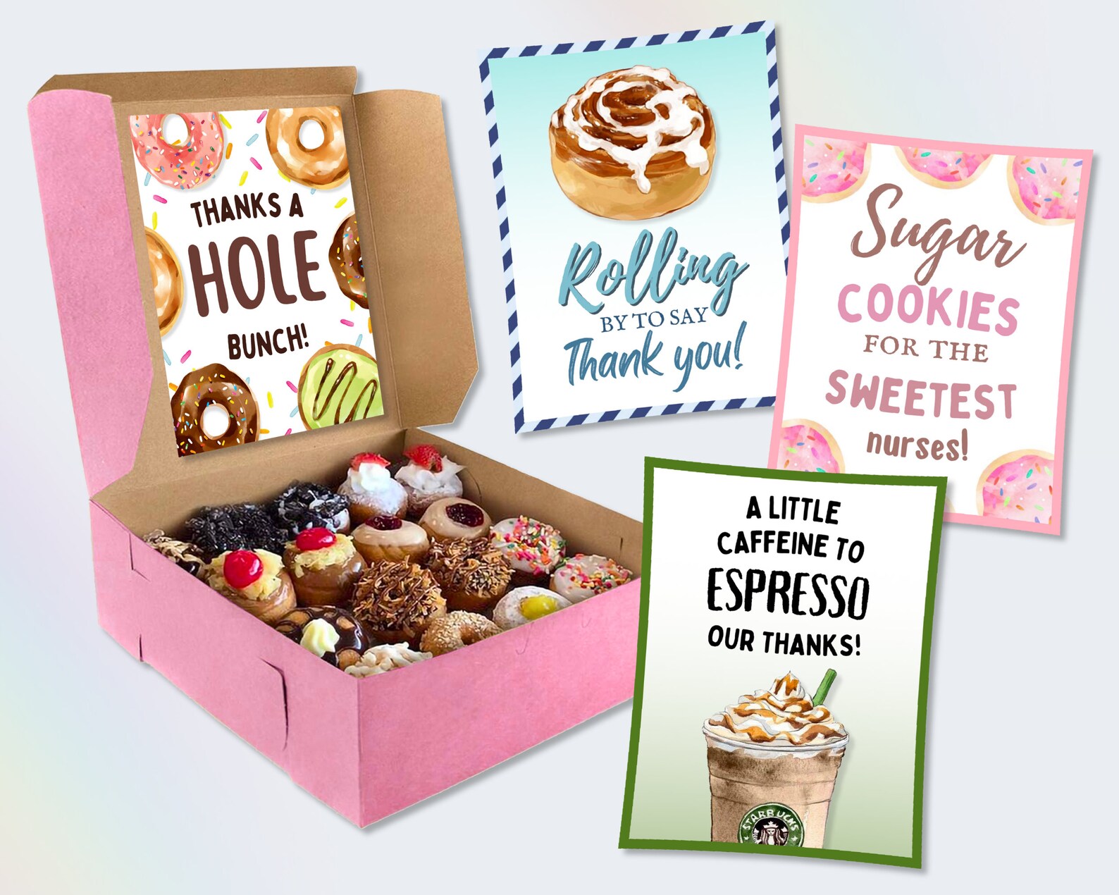 Nurse Appreciation Signs Printable, Nurses Week Lunch Appreciation Sign ...