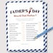 Would Dad Rather Game, Printable Fathers Day Game, Fathers Day Activity ...