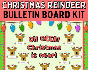 December Bulletin Board Kit - Etsy