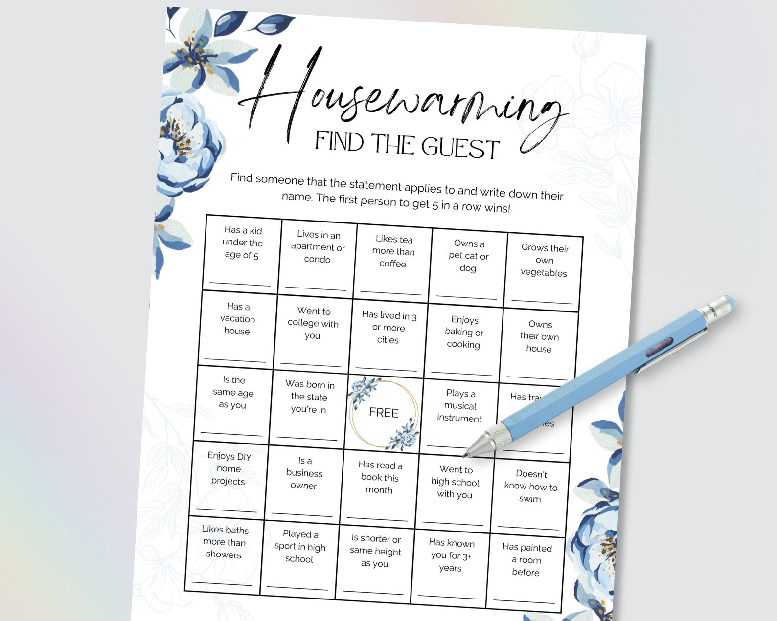 Housewarming Games Bundle Housewarming Party Games New Home - Etsy