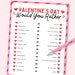 Valentines Day Would You Rather Game, Valentines Day This or That Game ...