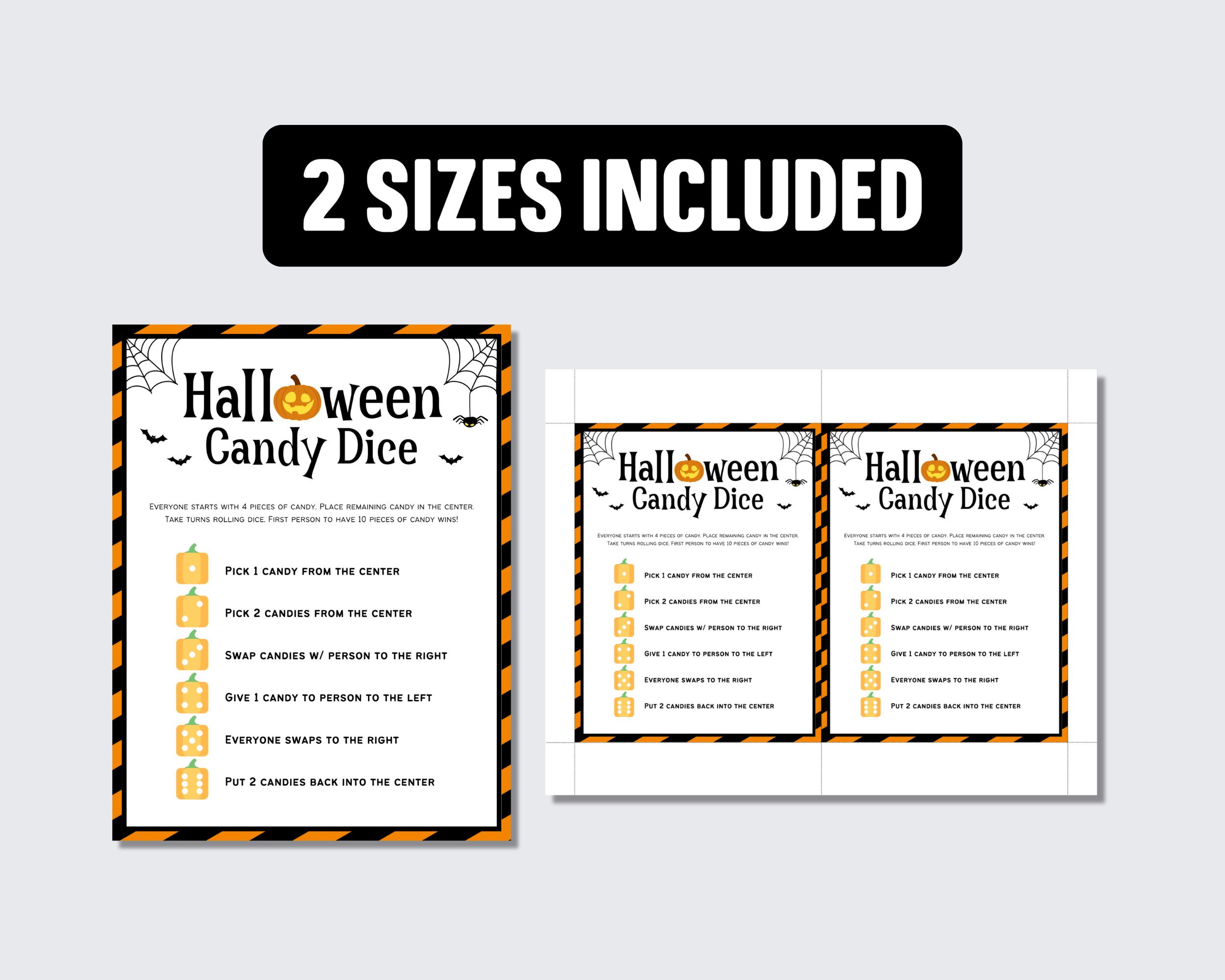 Printable Halloween Games Bundle, Halloween Party Games for Kids and ...