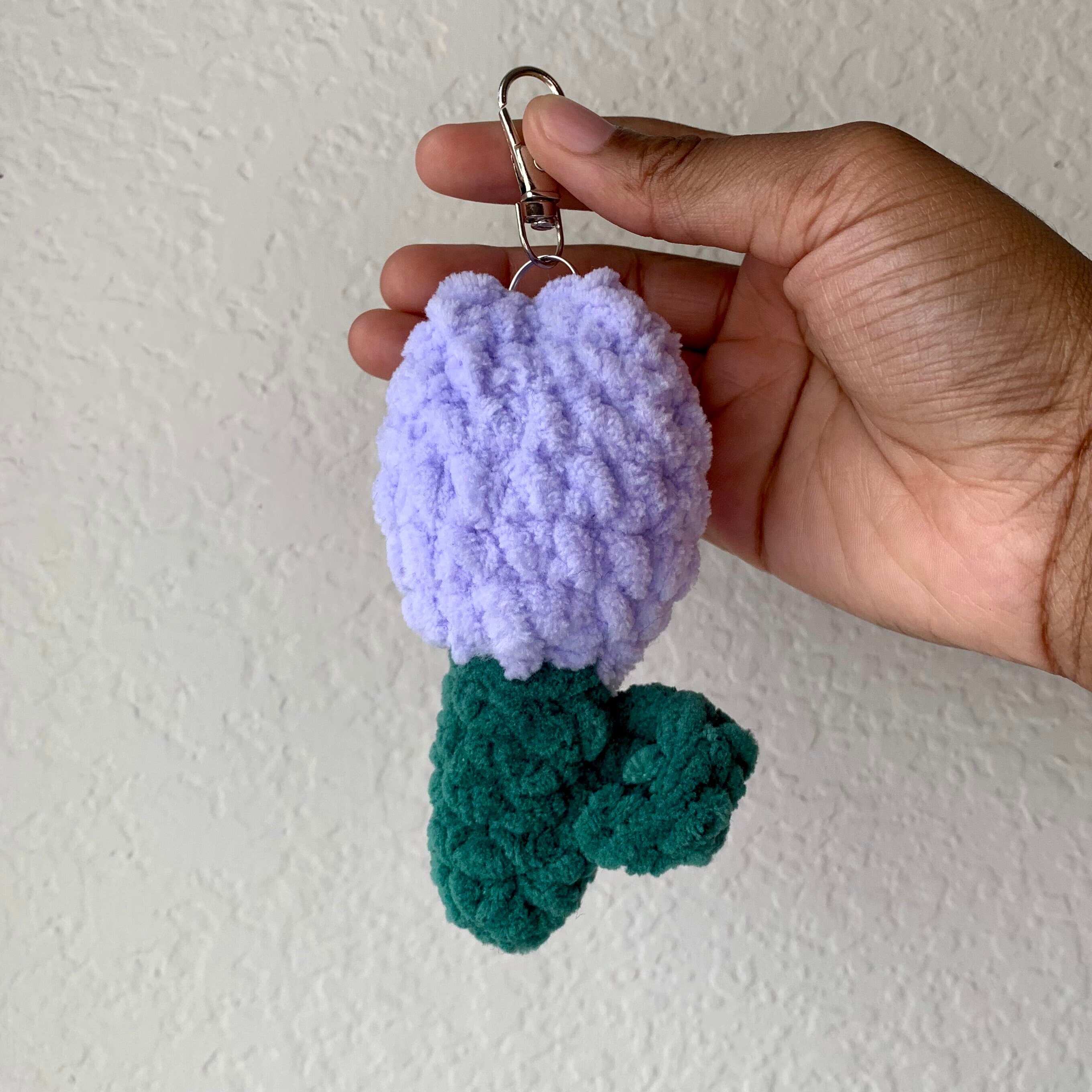 Tulip Flower Keychain - Etsy