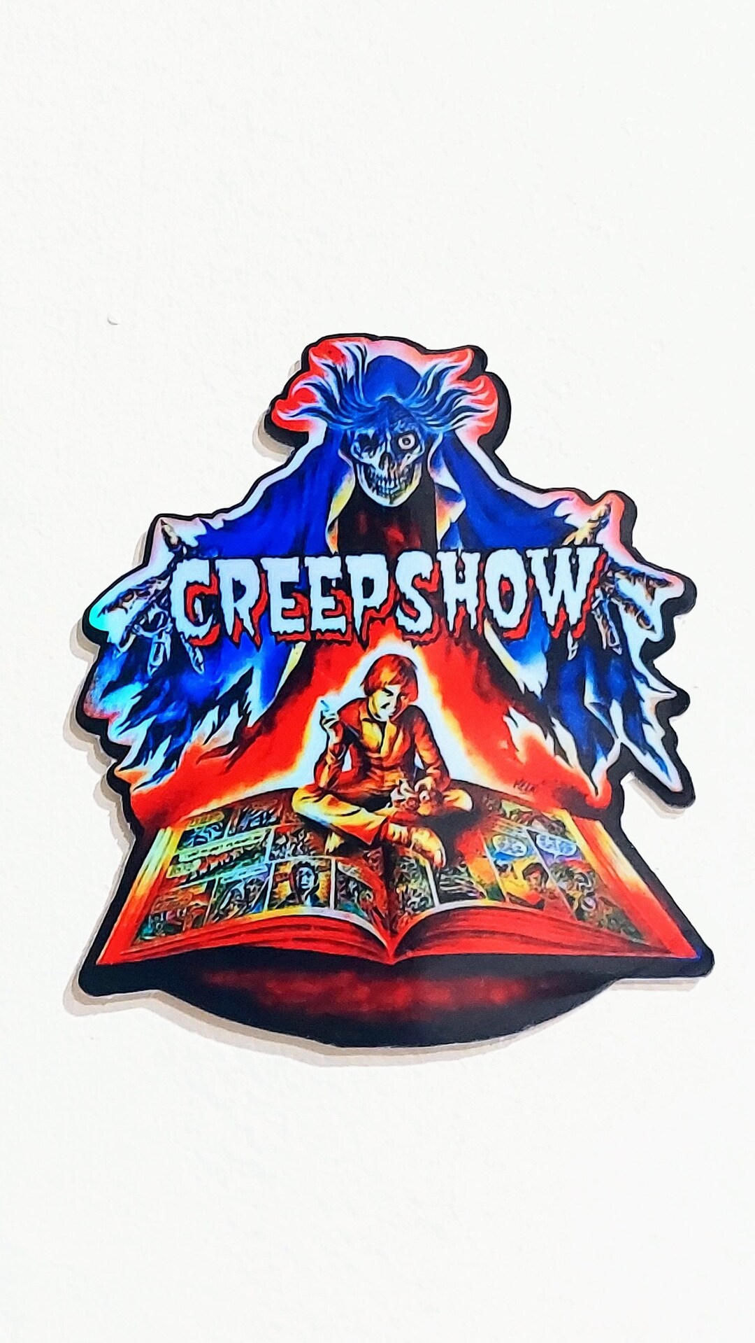 Creepshow Holographic Vinyl Sticker - Etsy