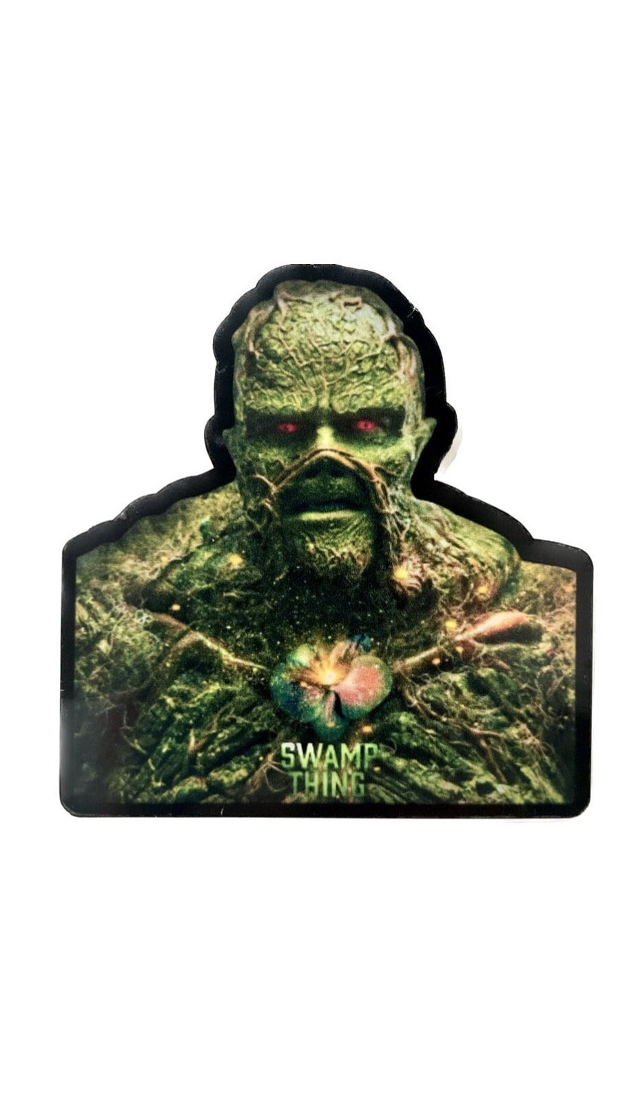 Swamp Thing Holographic Vinyl Sticker - Etsy
