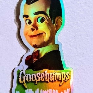 Goosebumps Slappy / Horrorland Holographic Stickers - Etsy