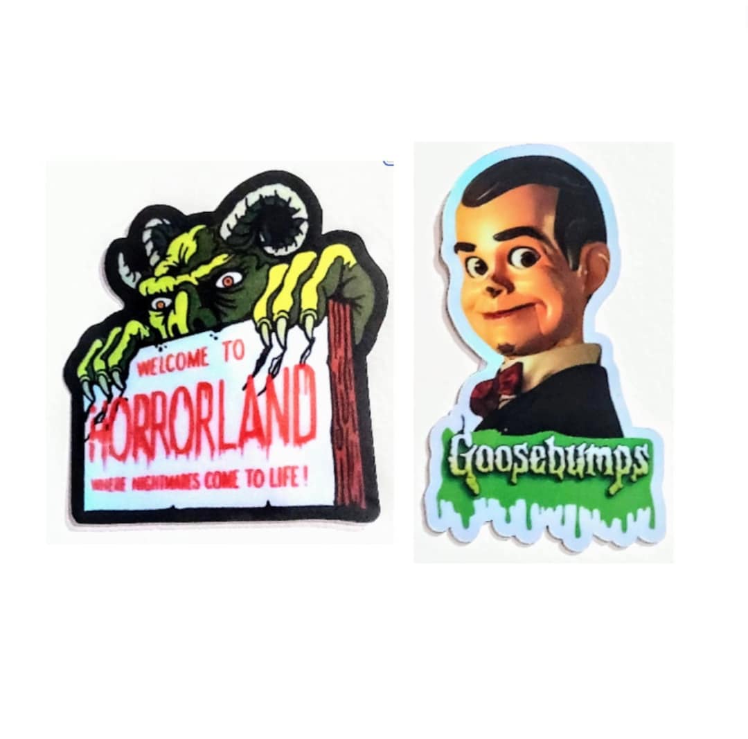 Goosebumps Slappy / Horrorland Holographic Stickers - Etsy